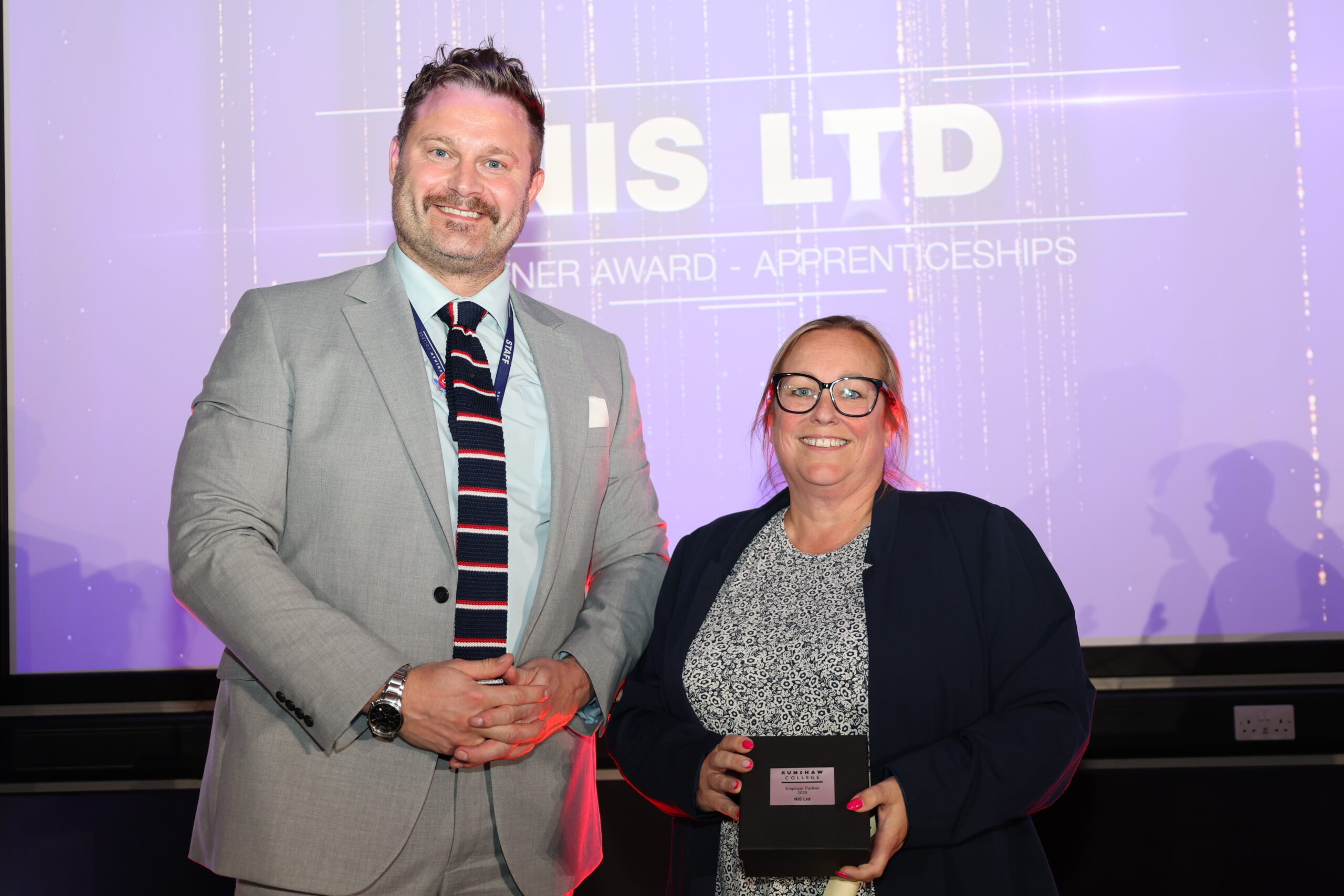 NIS Receives ‘Partner Award’ at Runshaw Adult and Apprenticeship 2025 ...