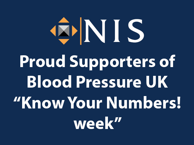 NIS Proudly Supports Blood Pressure UK “Know Your Numbers!” - NIS Ltd